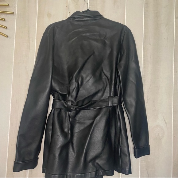 Jackets & Coats | Vintage Wet Look Jacket | Poshmark